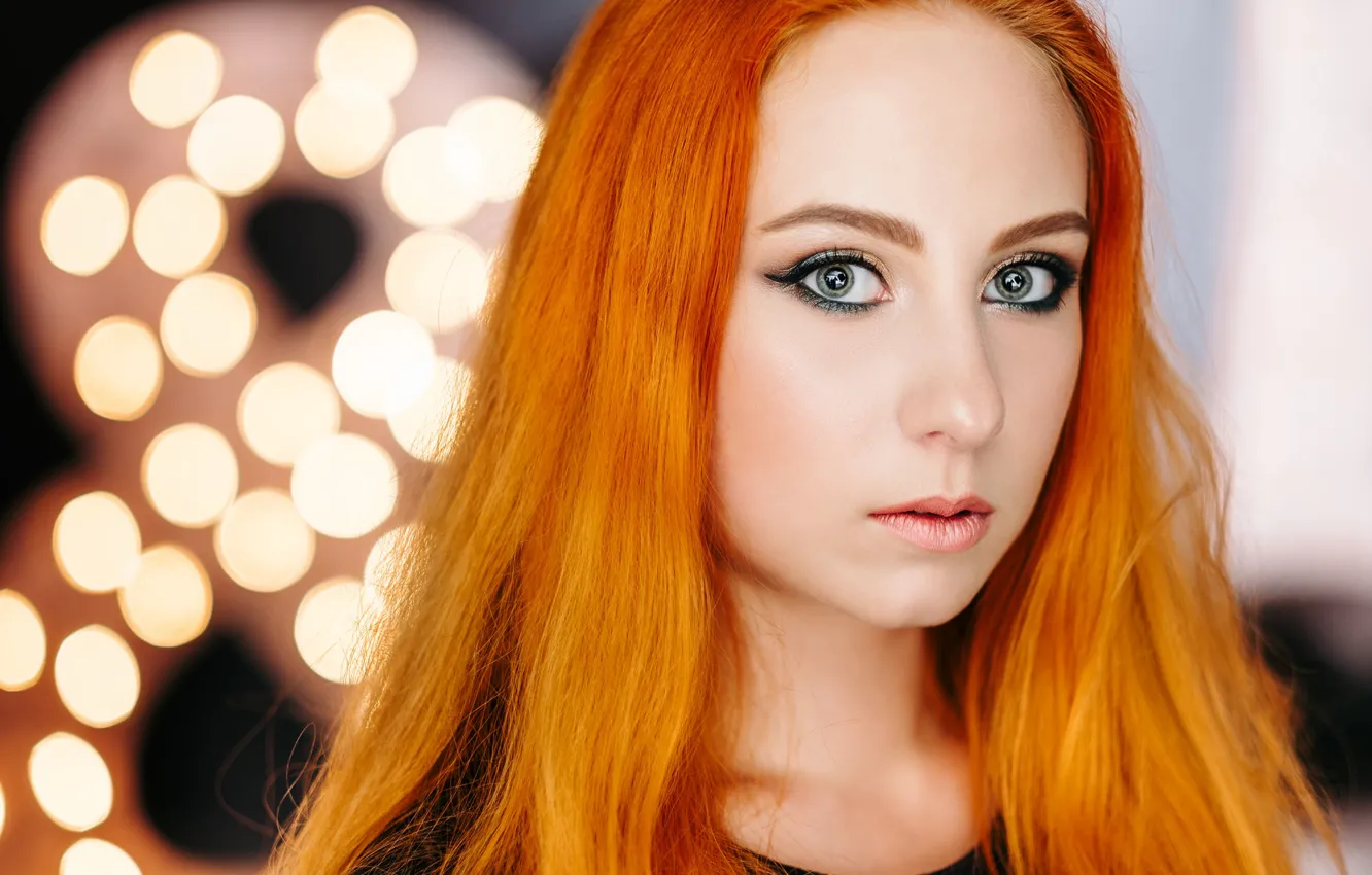 Wallpaper look, girl, face, cutie for mobile and desktop, section ...