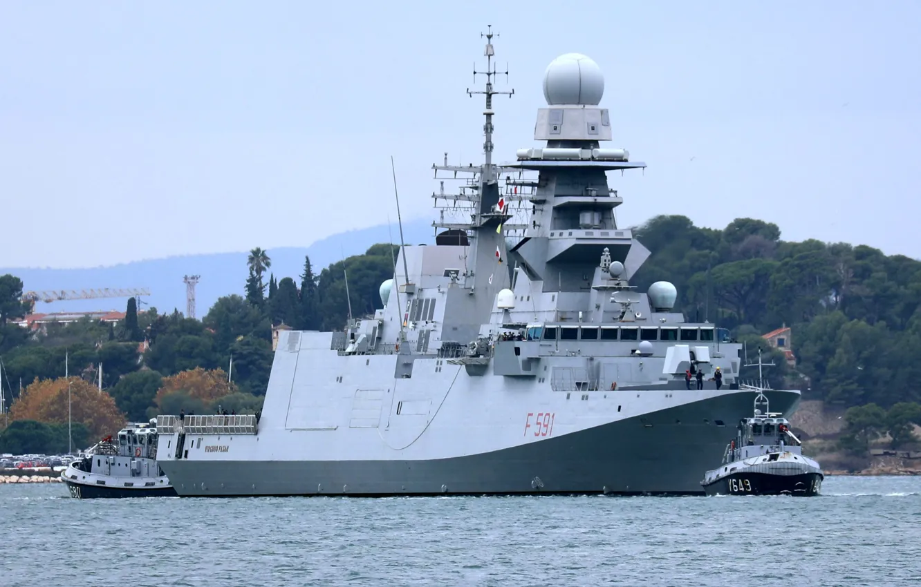 Wallpaper Italy, frigate, Virginio Fasan for mobile and desktop ...