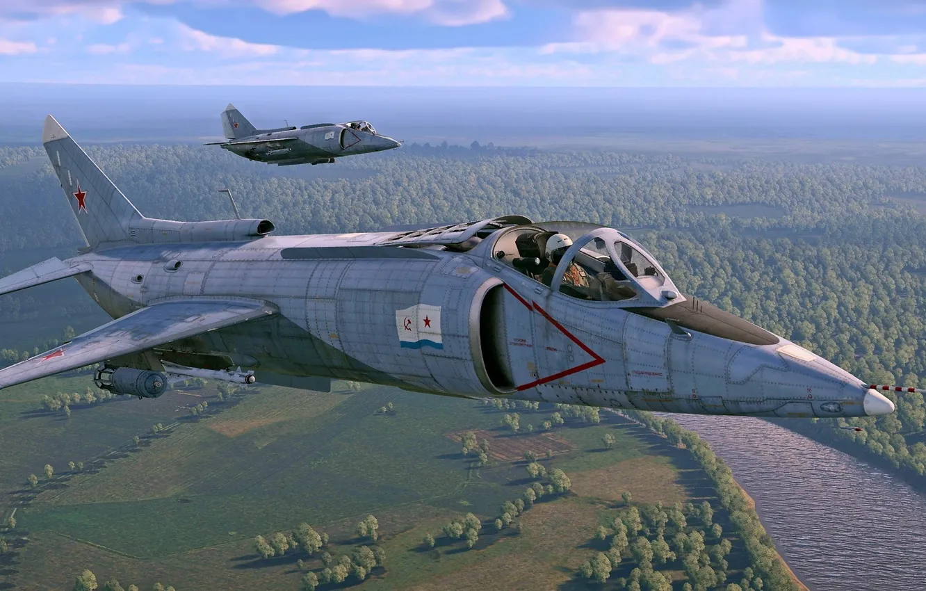 Wallpaper Yakovlev, VTOL, Yak-38m for mobile and desktop, section ...