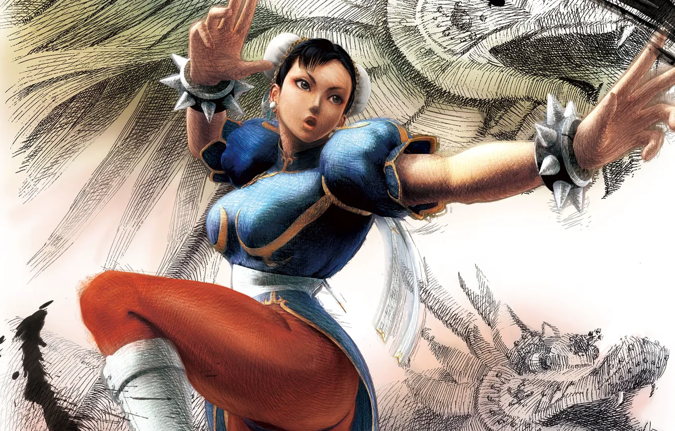 Wallpaper fighter, street, chun li for mobile and desktop, section ...