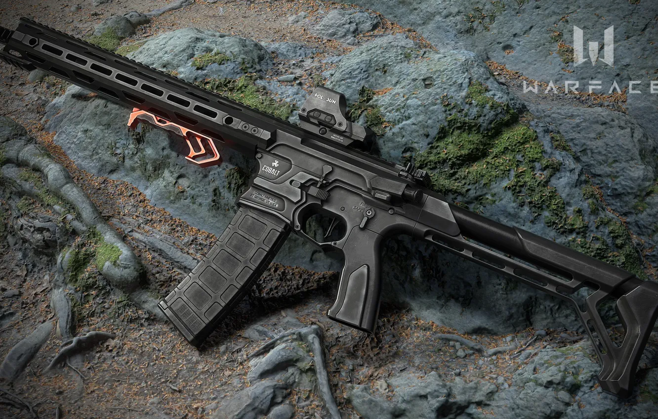 Wallpaper rendering, weapons, rifle, weapon, render, custom, render, 3d ...