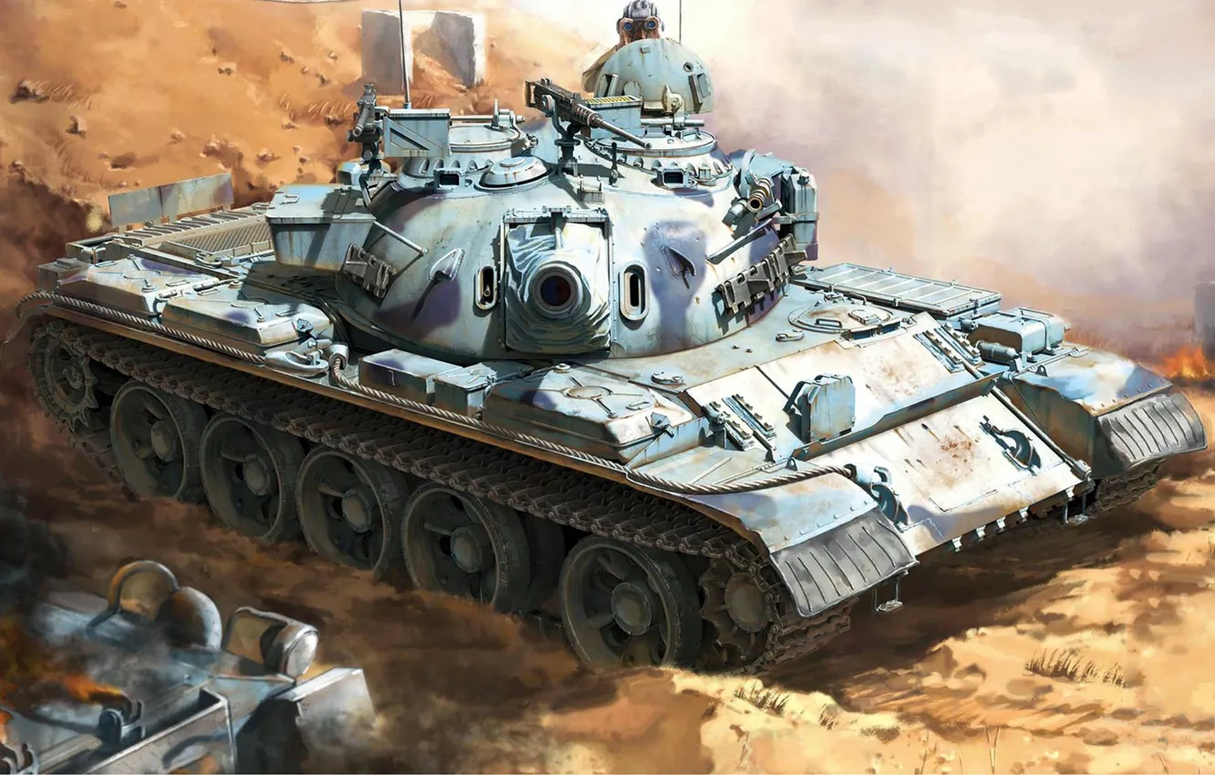 Wallpaper The IDF, Ti-67, TI-67, The tyrant 4, the Israeli modification ...