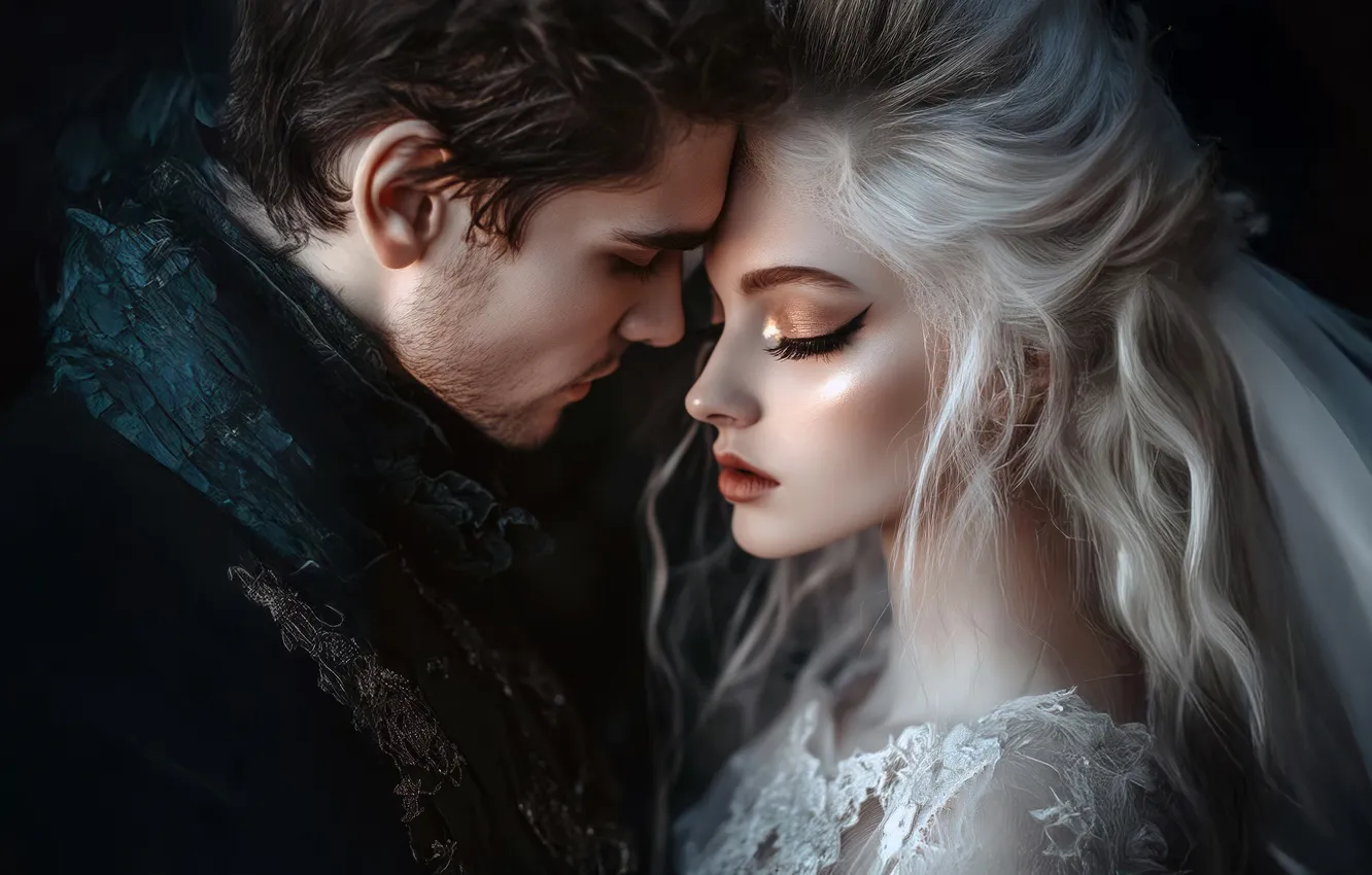 Wallpaper look, girl, love, face, pose, eyelashes, portrait, makeup for ...