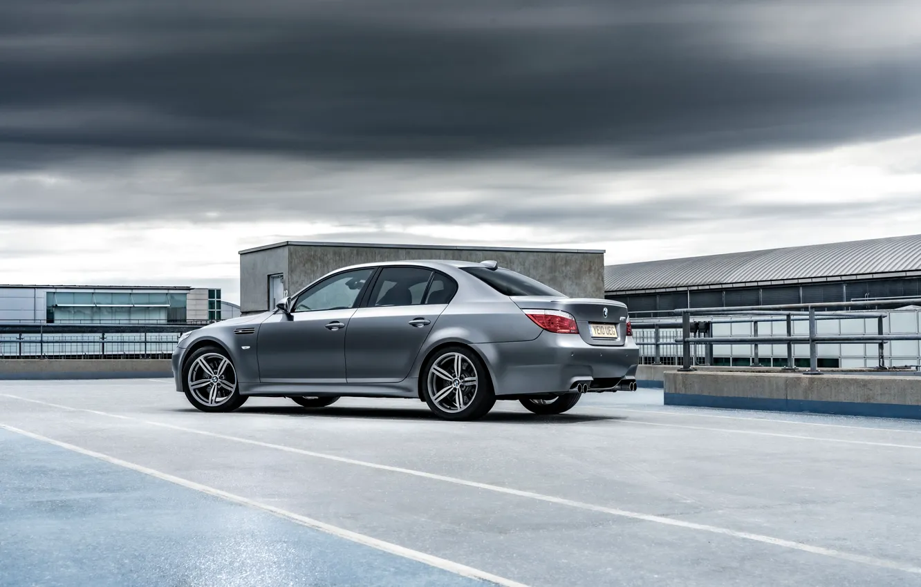 Wallpaper BMW, E60, BMW M5, rear view, M5 images for desktop, section ...