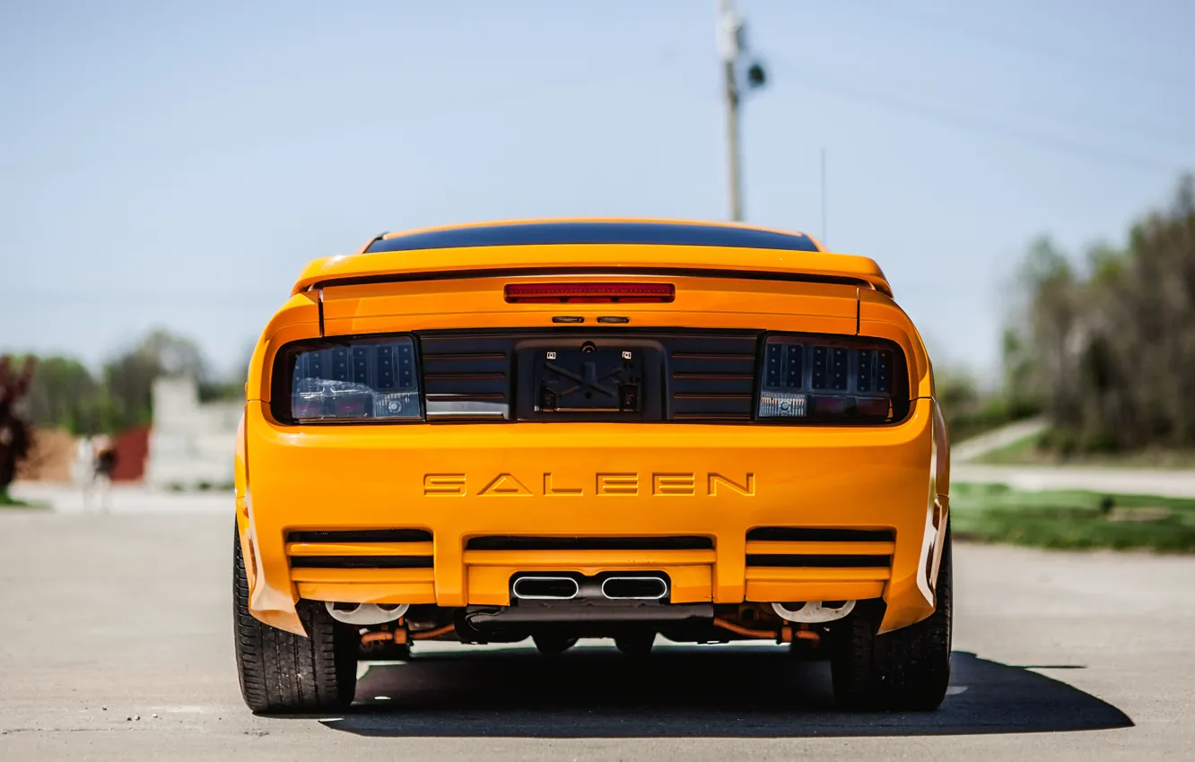 Wallpaper Mustang, Ford, 2008, Saleen, rear view, S302, Extreme images ...