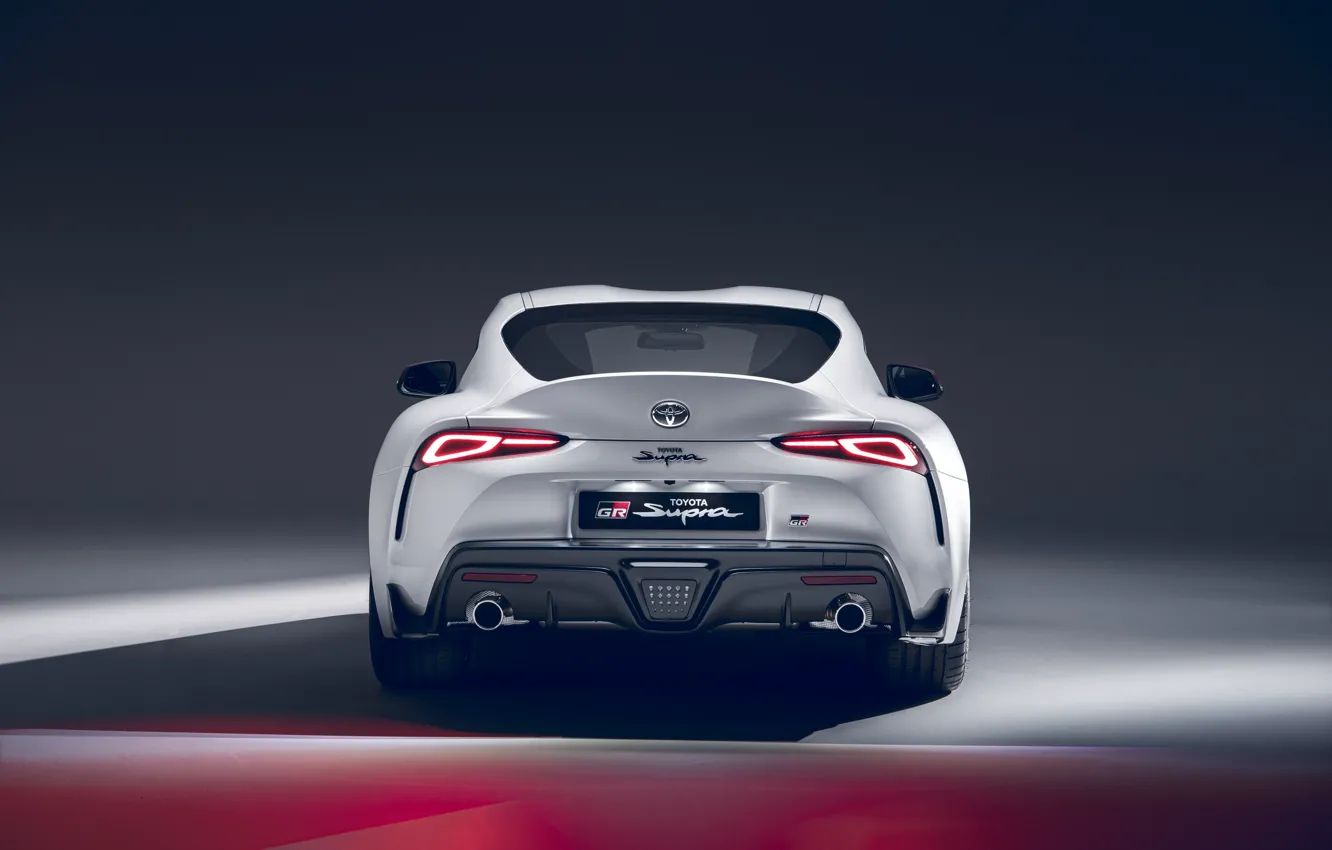Wallpaper rear view, Supra, 2020, GR Above, A90, 2.0L, Тоyota for ...