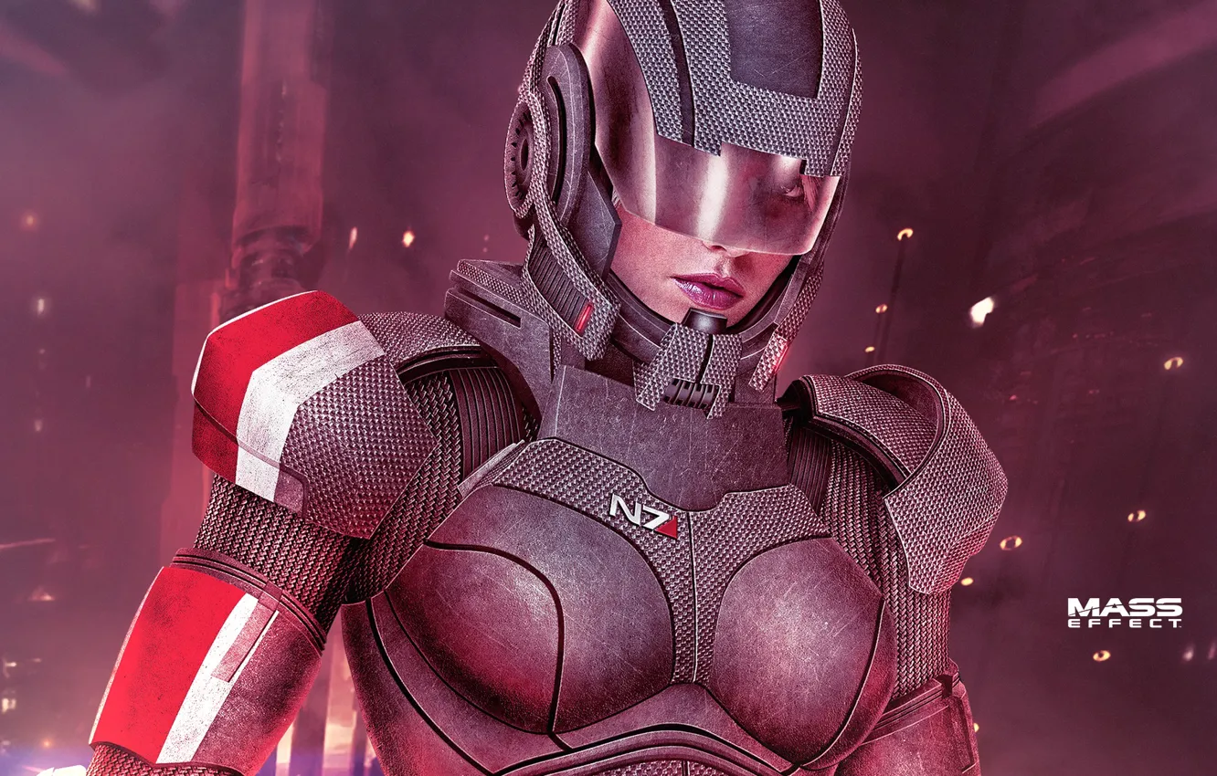 Wallpaper mass effect, shepard, omega, armour, female, femshep images ...