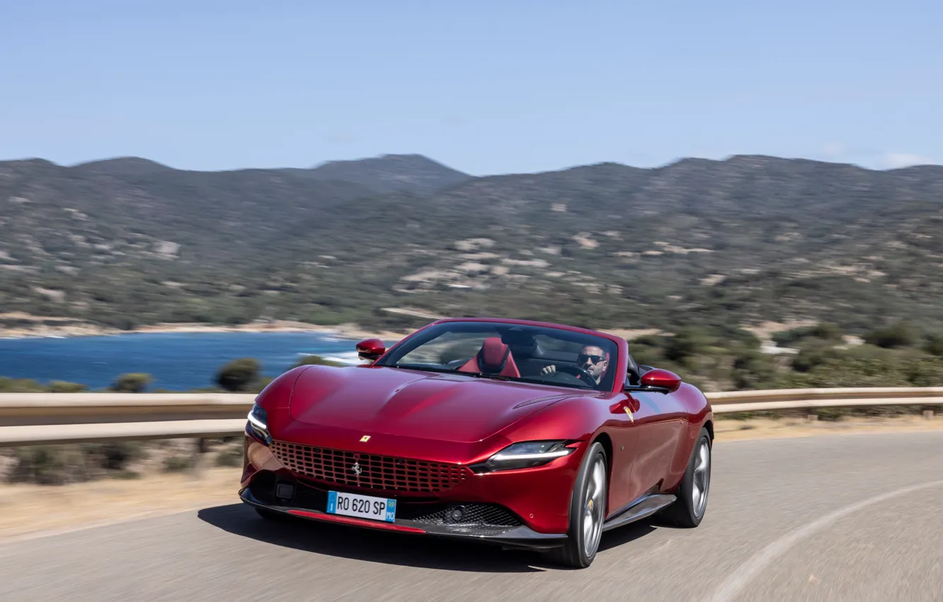 Wallpaper Ferrari, Roma, Ferrari Roma Spider images for desktop ...