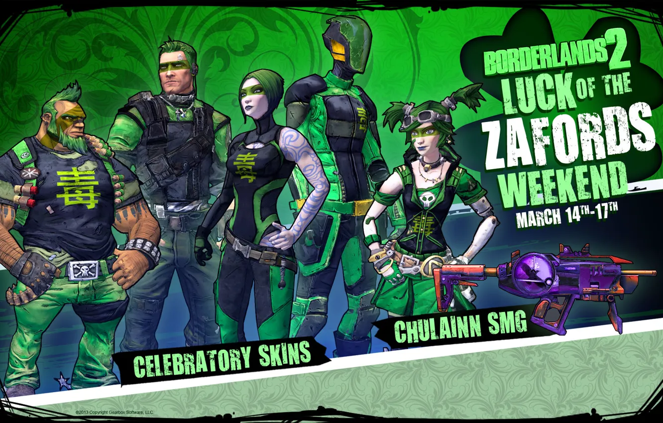 Wallpaper Maya, Borderlands 2, Zer0, Axton, characters, Skins for ...