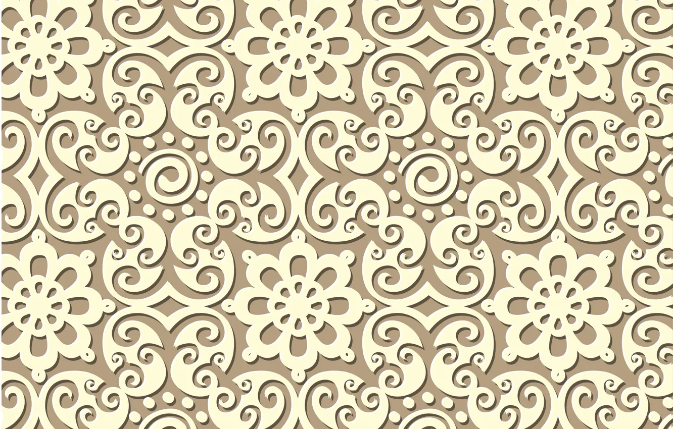 Wallpaper Pattern Vector Texture Pattern Ornament Seamless For Mobile And Desktop Section