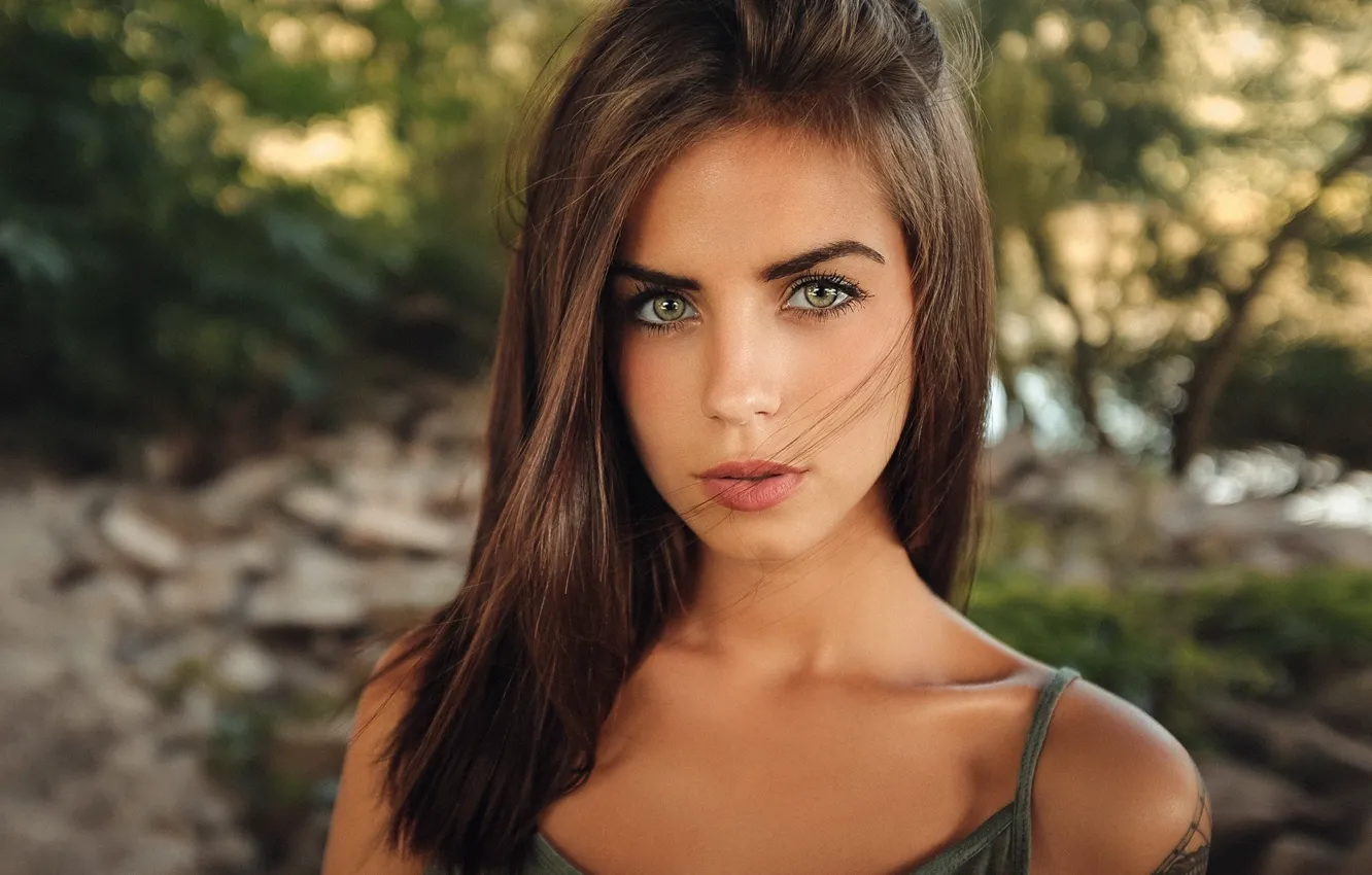 Wallpaper beauty, look, female for mobile and desktop, section девушки ...