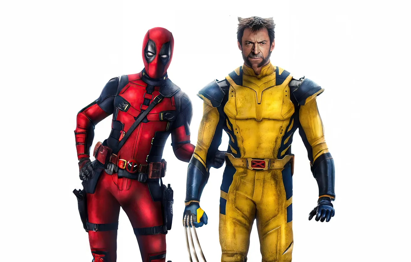 Wallpaper white background, Wolverine, Deadpool, Deadpool & Wolverine ...