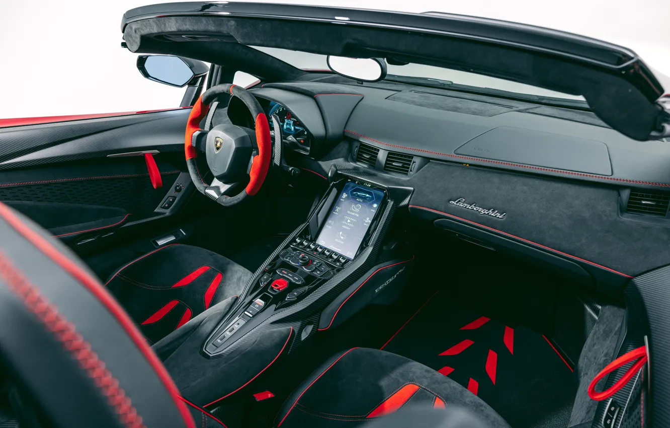 Wallpaper Lamborghini, dashboard, car interior, Centennial, Lamborghini ...