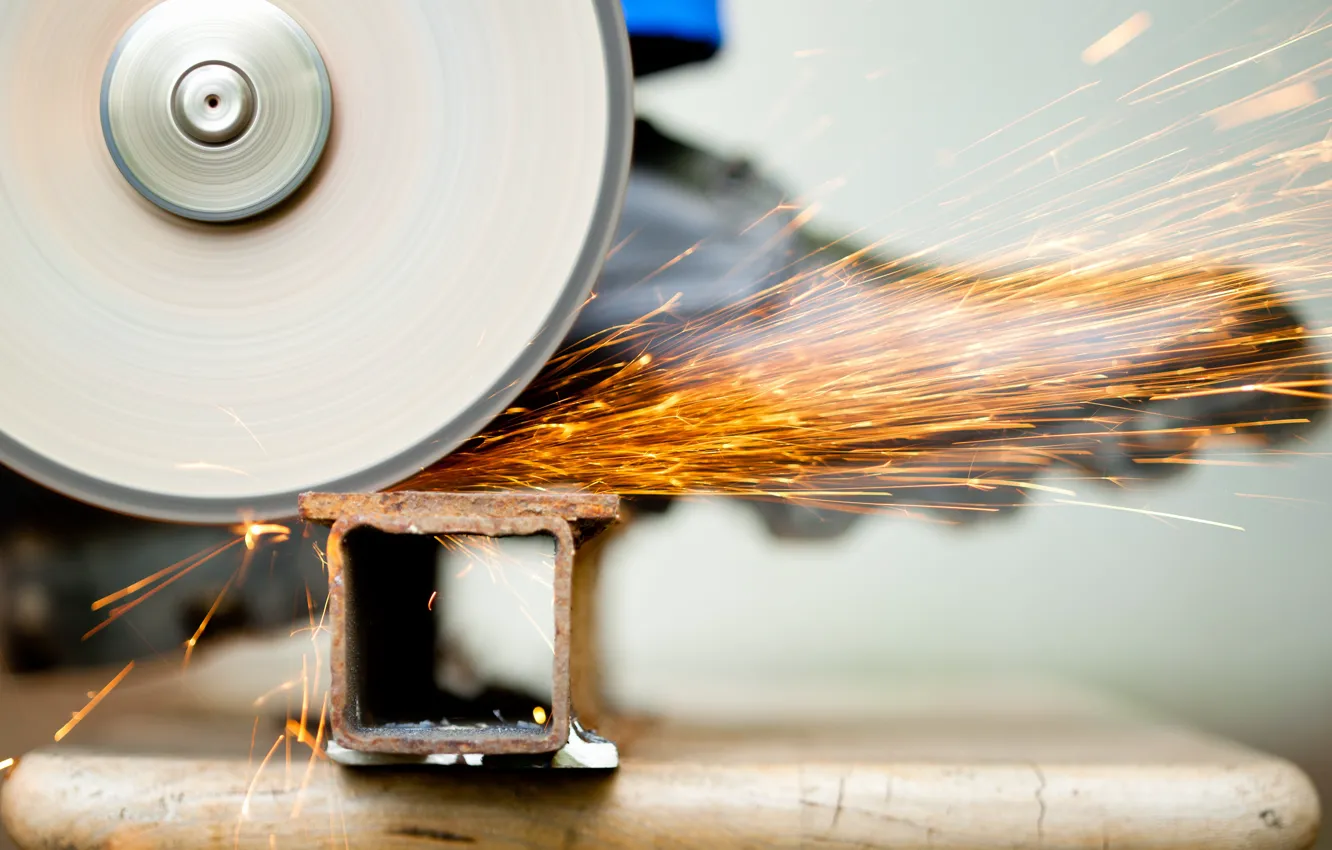 Wallpaper metal, safety shoes, cutting disc images for desktop, section ...