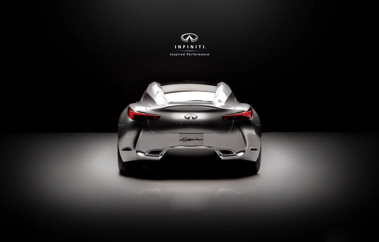 Wallpaper Minimalism, Infinity, Logo, Car, Supercar, Supercar, Black ...