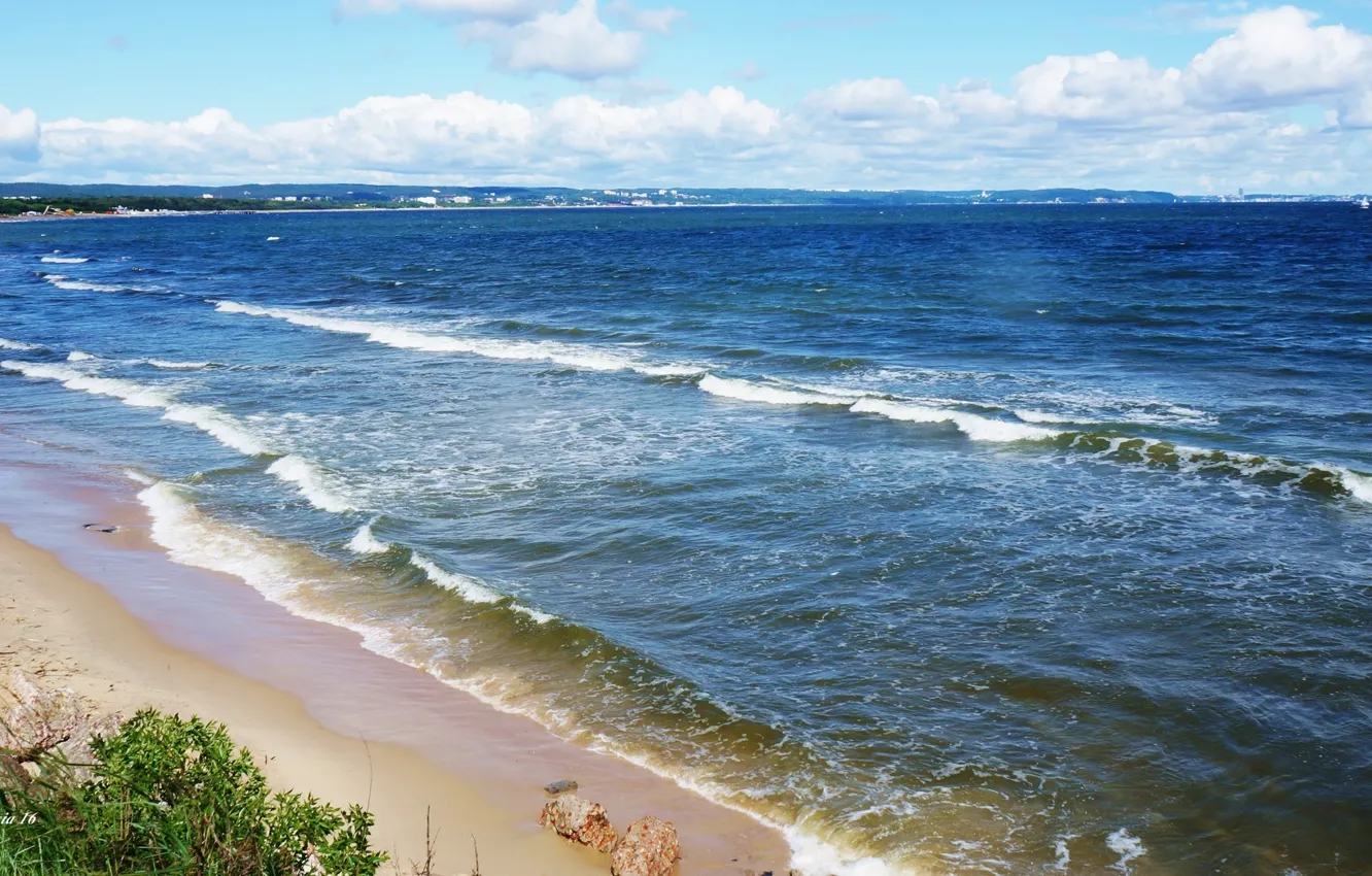 Wallpaper beach, sea, ocean, water, wave for mobile and desktop ...