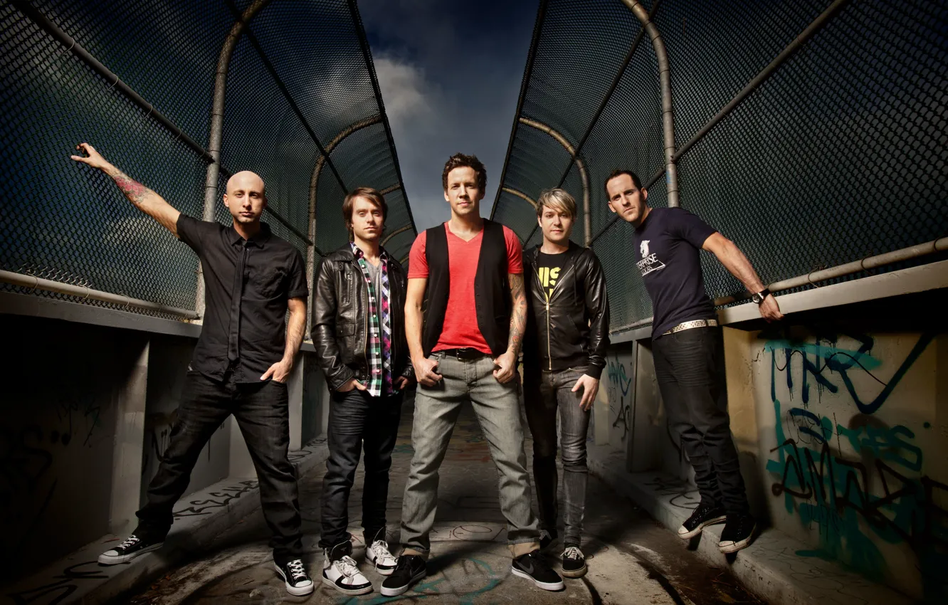 Wallpaper Pop Punk, Jeff Stinco, David Desrosiers, Sebastien Lefebvre ...