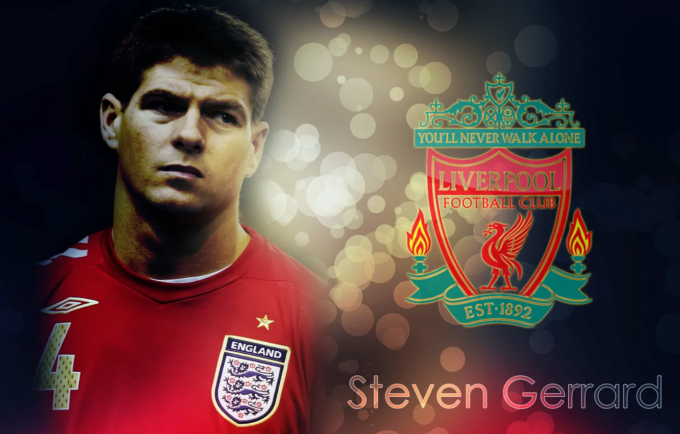 Wallpaper football, legend, Steven Gerrard, Liverpool FC for mobile and ...