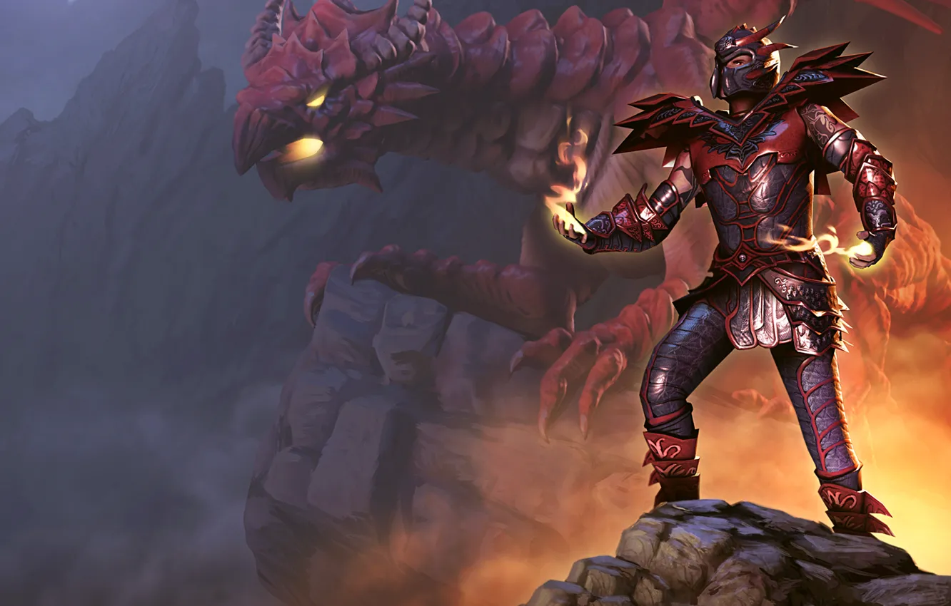 Wallpaper Dragon, Fire, Armor, Ice & Blood, Ankara, Sacred 2 Ice ...