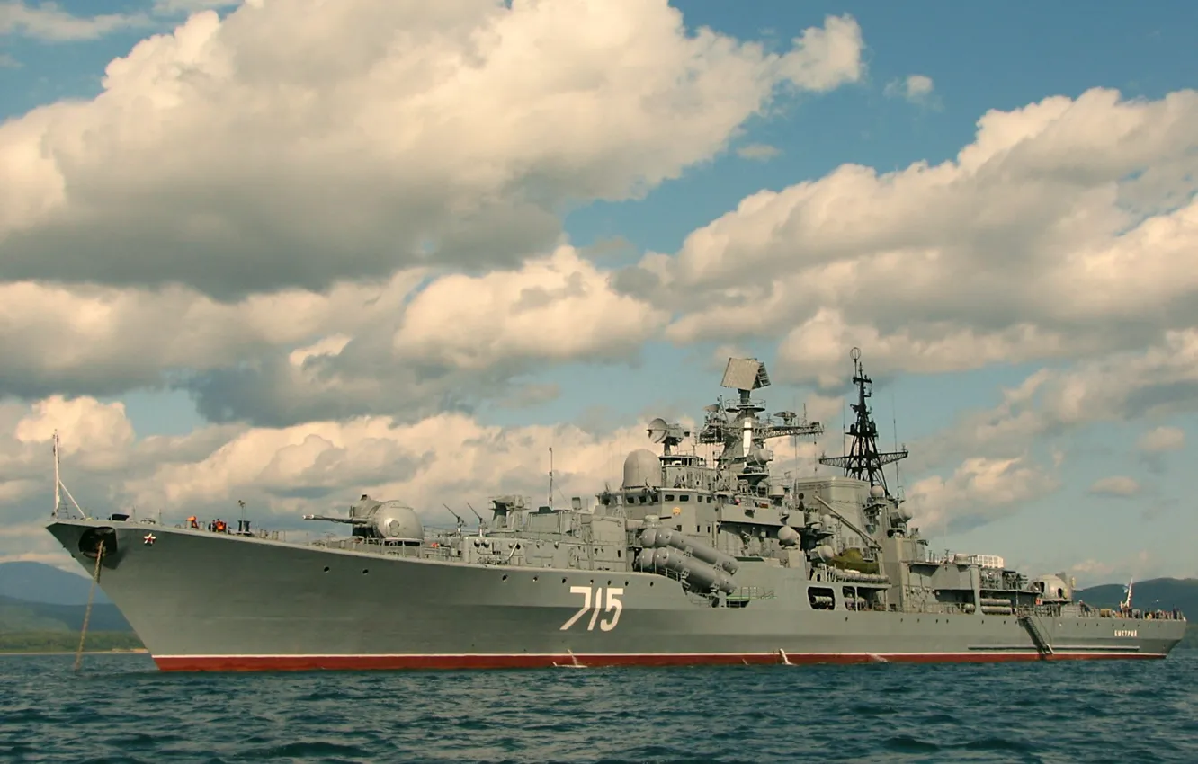 Wallpaper Quick, squadron, destroyer, the project 956 images for ...