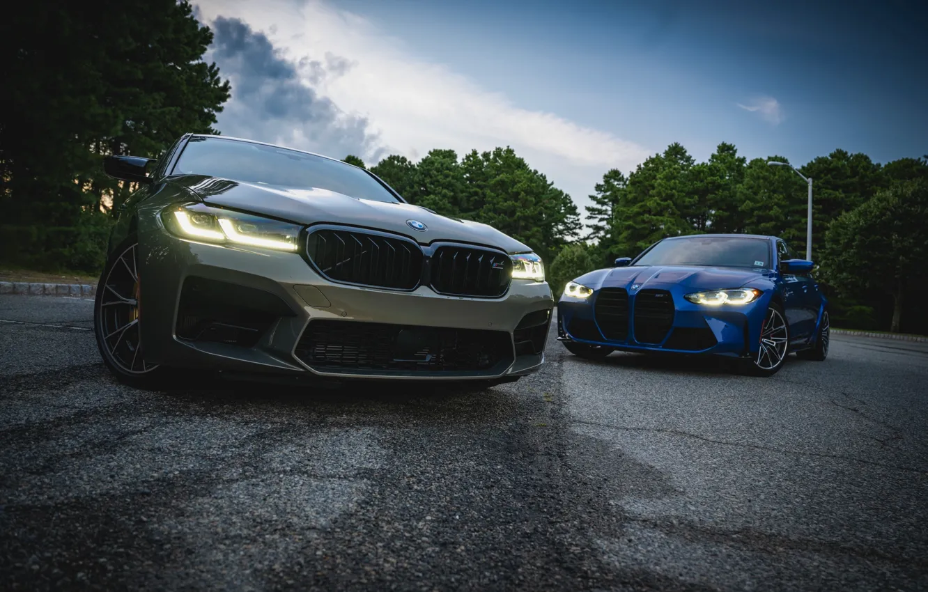 Wallpaper M3, G80, F90, M5 Competition for mobile and desktop, section ...