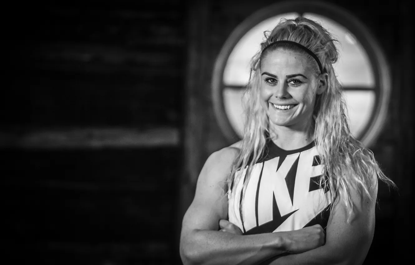 Wallpaper smile, Nike, blonde, sara sigmundsd for mobile and desktop ...