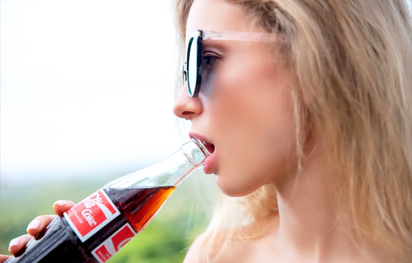 Wallpaper model, cola, coke, gorgeous, posing, beautiful face, Danica ...