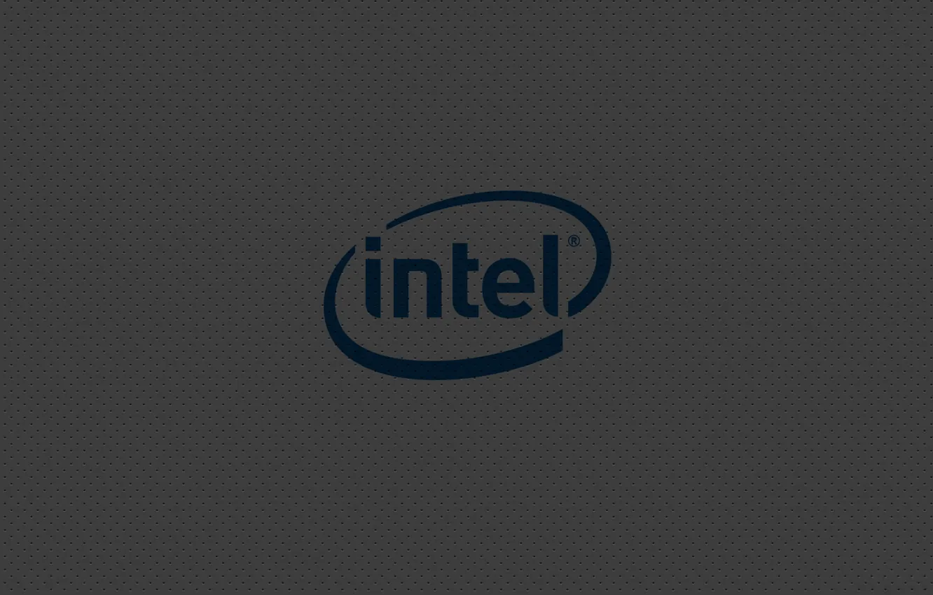 Wallpaper logo, intel, gray images for desktop, section hi-tech - download