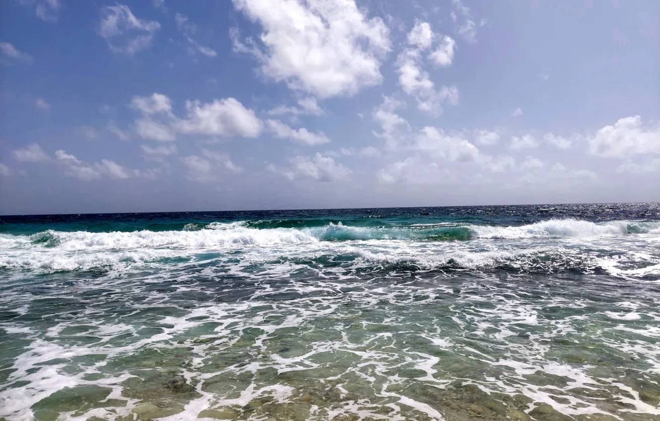 Wallpaper Atlantic Ocean, Aruba coastline, Atlantic ocean Aruba for ...
