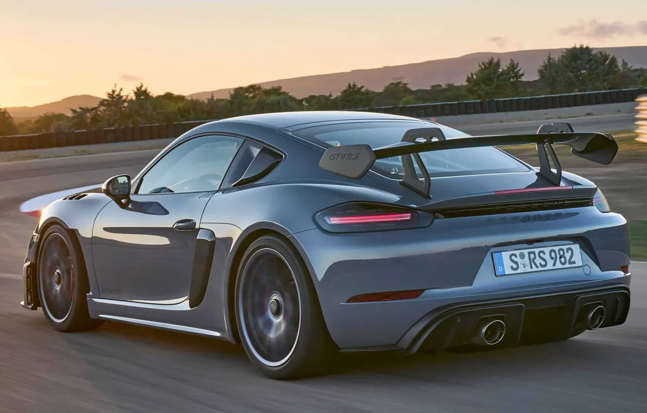 Wallpaper Cayman, speed, track, traffic, turn, super car, exterior ...
