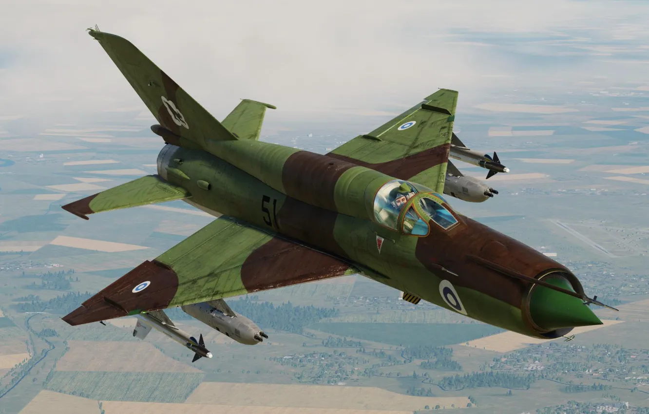 Wallpaper USSR, OKB MiG, The Finnish air force, MiG-21bis, Frontline ...