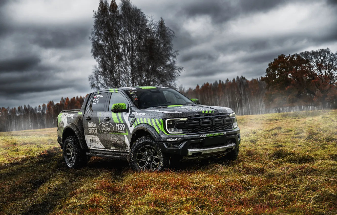 Wallpaper Ford, Raptor, Dirt, Pickup, Forest, Ford Ranger, Ford Ranger ...