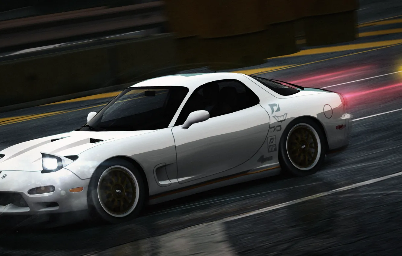 Wallpaper Photoshop, Mazda RX-7, Need for speed world for mobile and ...