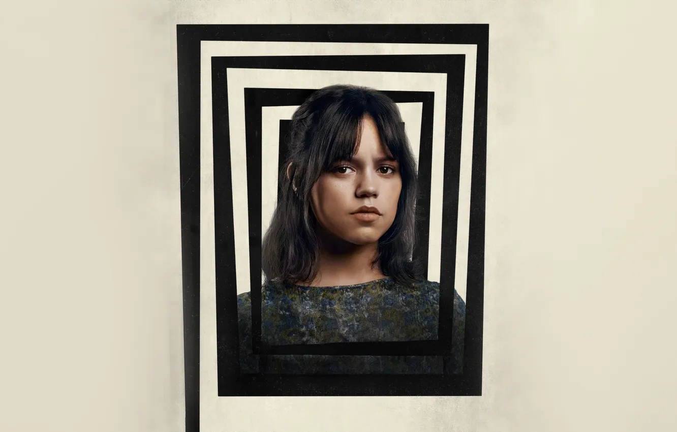 Wallpaper look, portrait, poster, Jenna Ortega, Jenna Ortega ...