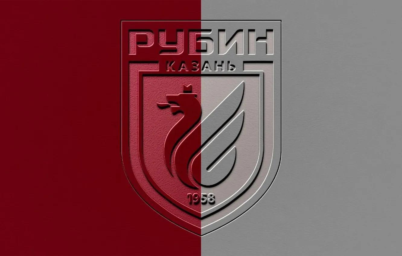 Wallpaper logo, football, russian, badge, FC Rubin Kazan, Rubin Kazan ...