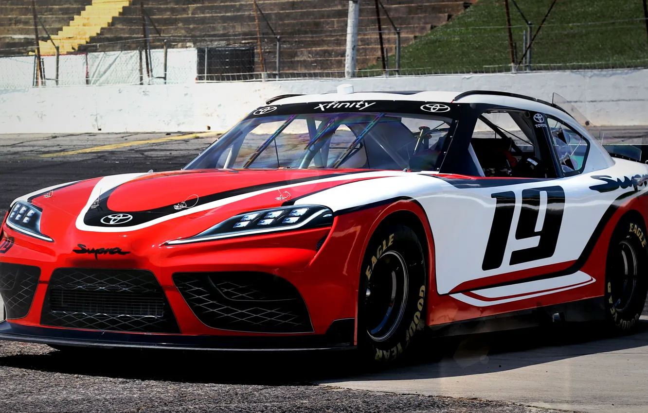 Wallpaper racing car, Toyota, Supra, 2019, Xfinity images for desktop ...