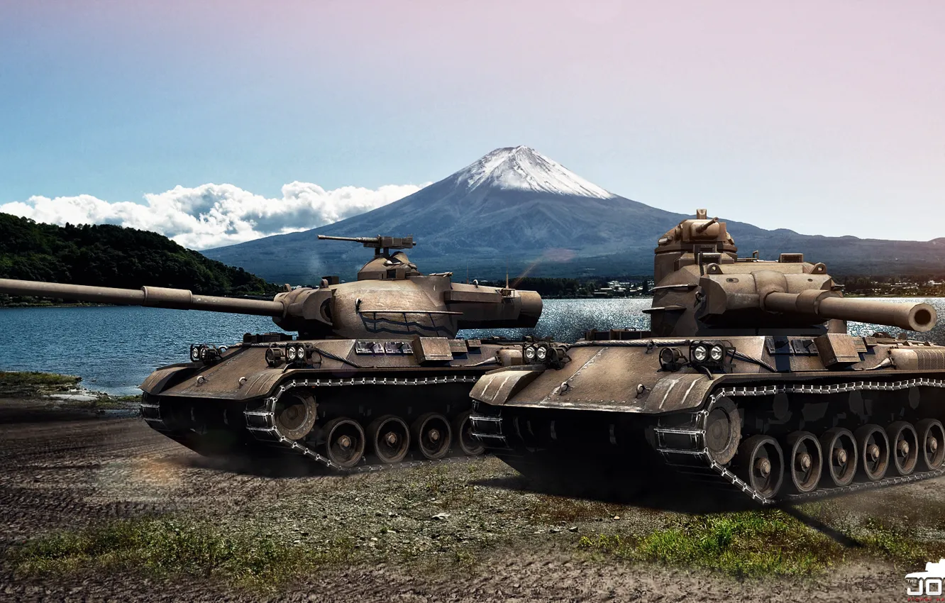 Wallpaper Tank, World of tanks, World of Tanks, Japanese, WOT, Type 61 ...