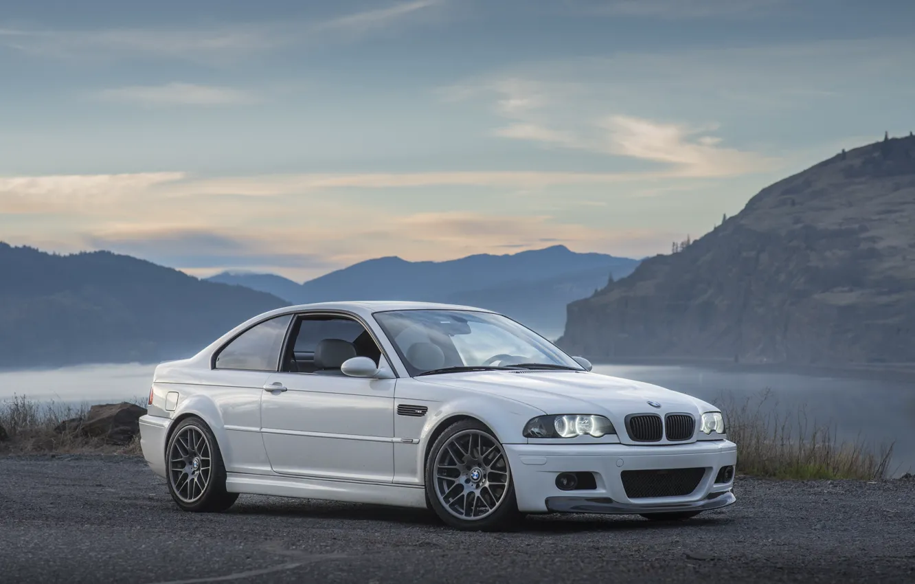 Wallpaper BMW, White, E46, Bummer images for desktop, section bmw ...