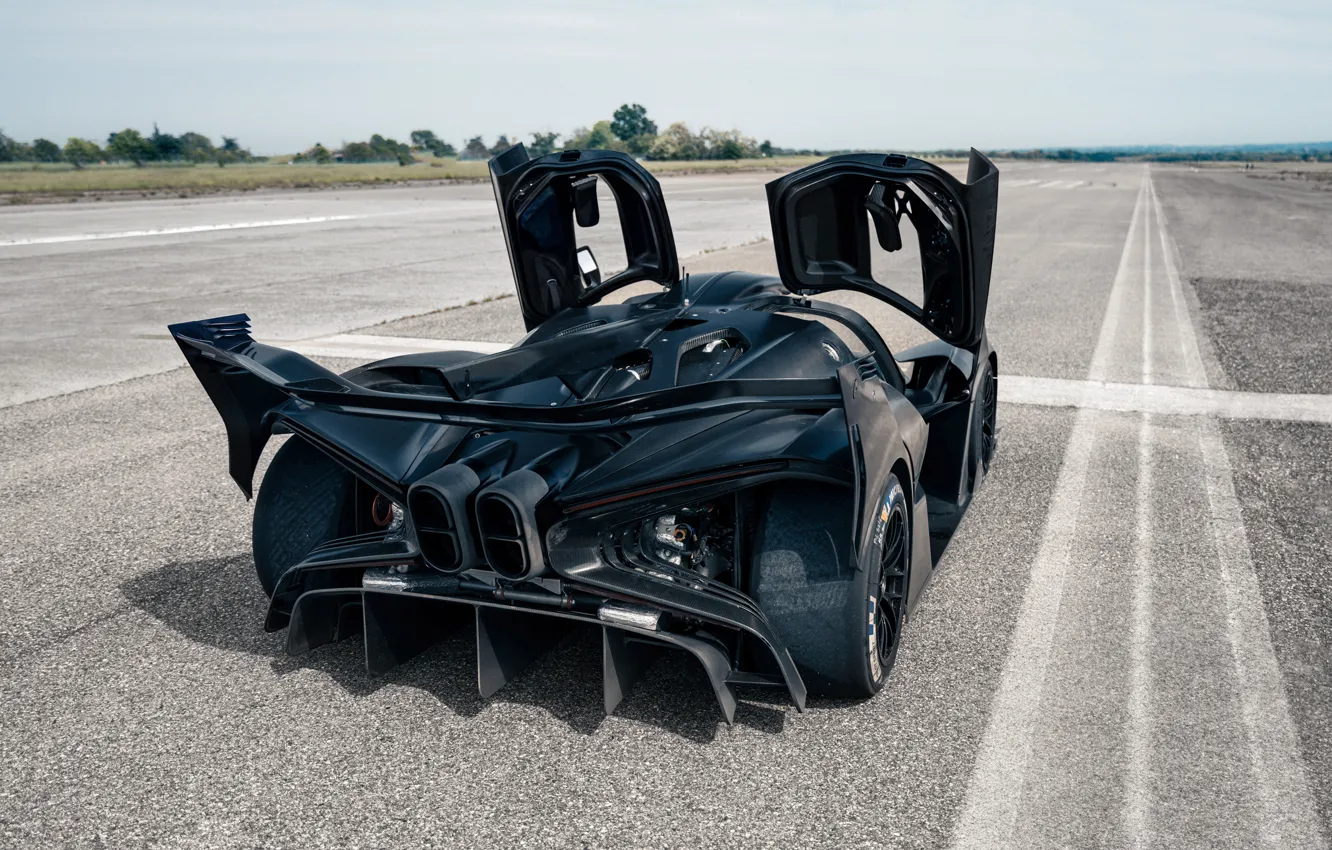 Wallpaper Bugatti, rear view, Bolide, Bugatti Bolide for mobile and ...