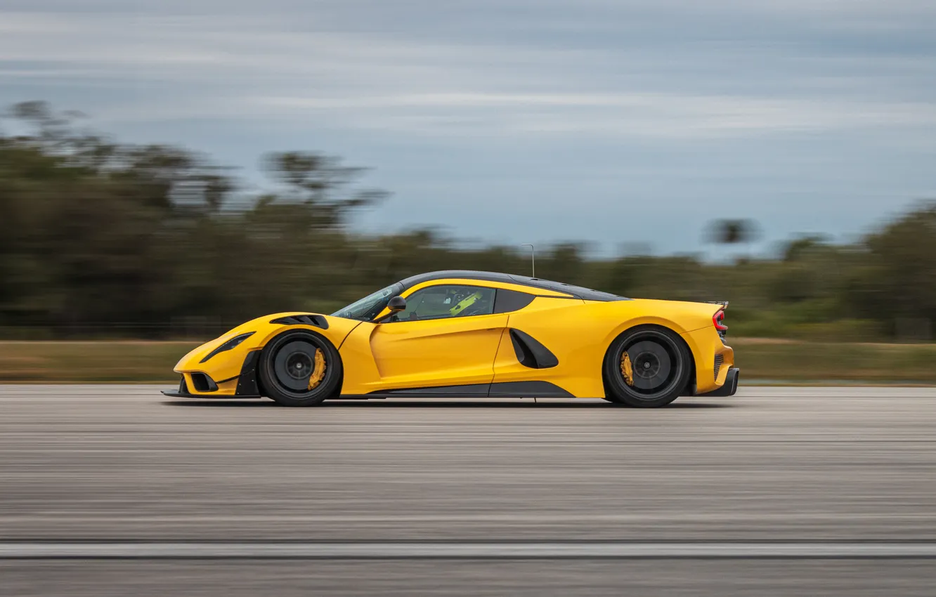 Wallpaper supercar, sports car, side view, Hennessey, Venom F5, 2025 ...