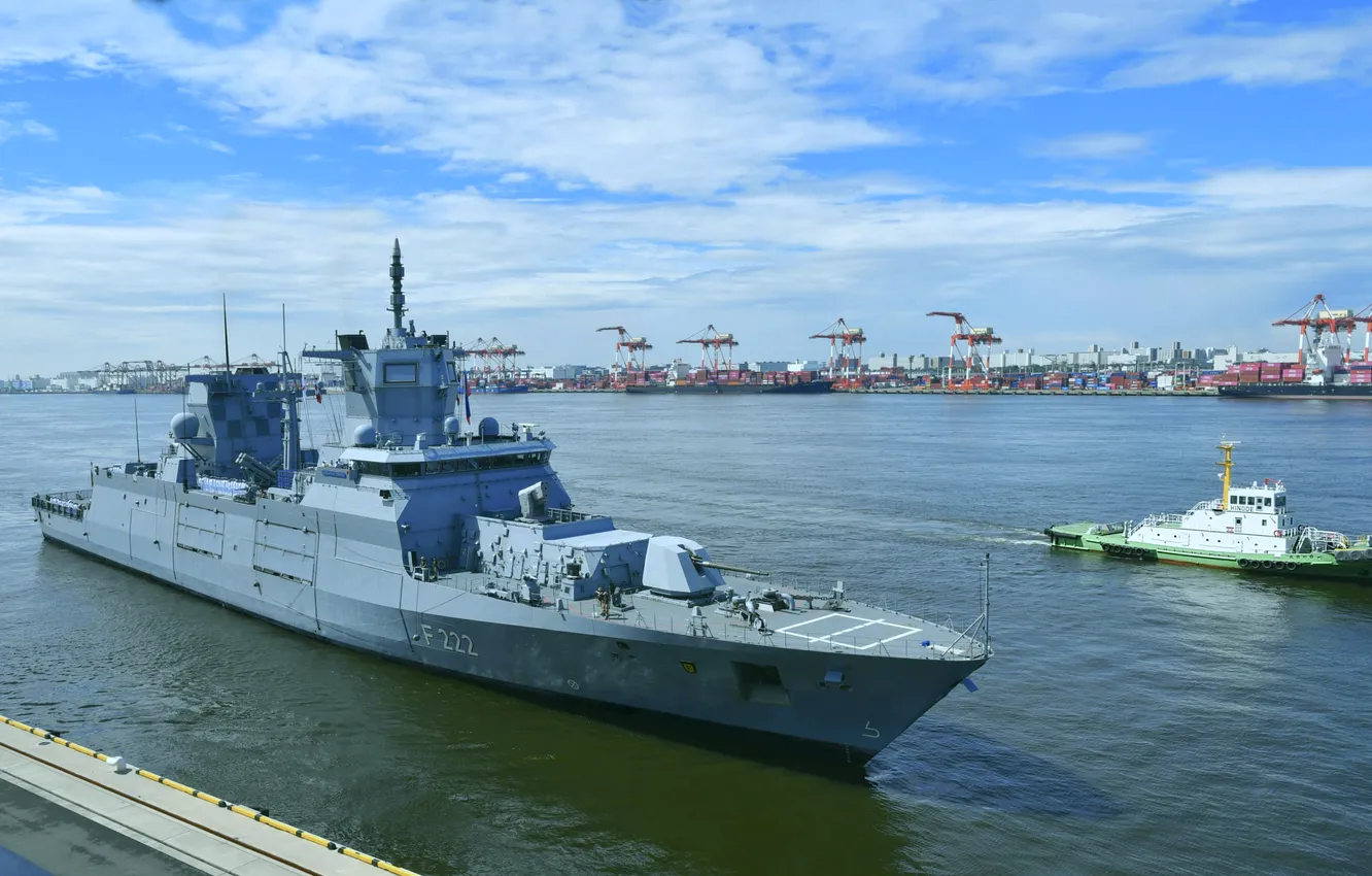 Wallpaper Japan, frigate, Visit, FSG Baden-Württemberg for mobile and ...