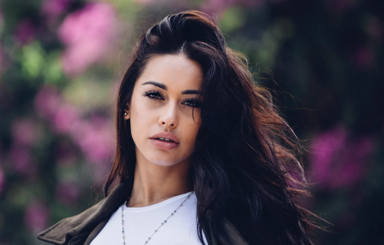 Wallpaper look, brunette, Stephanie Rao, Stephanie Rao for mobile and ...