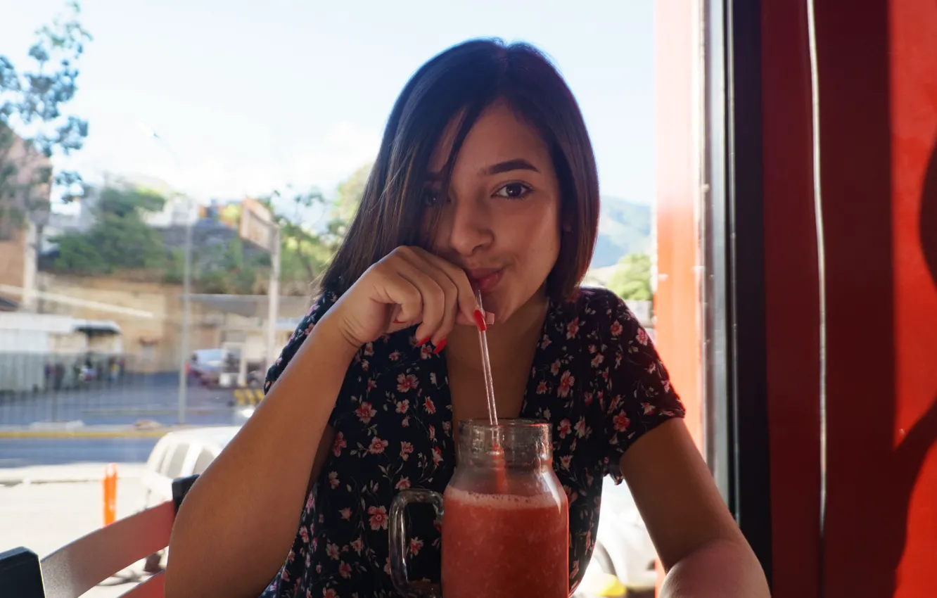 Wallpaper tanned babe, bewitching, stunning beauty, pretty eyes, posing ...