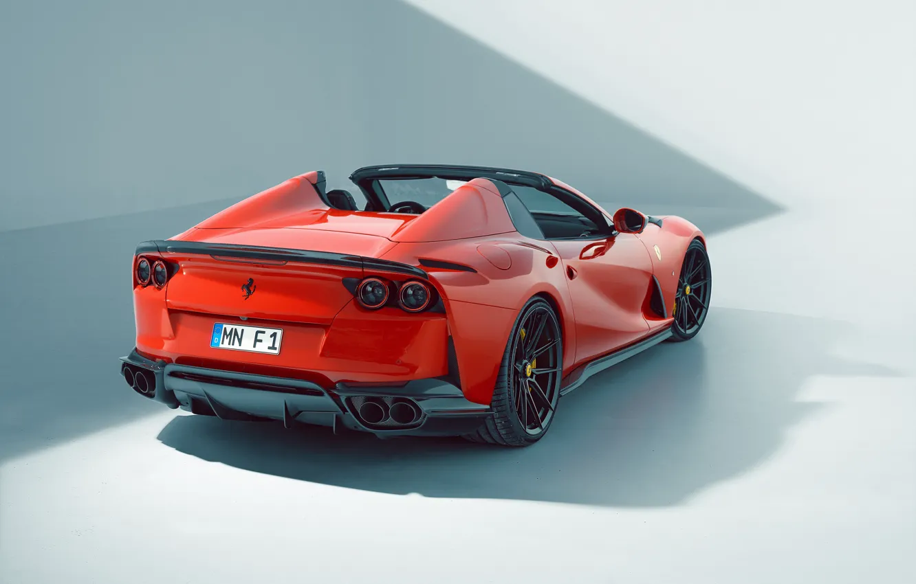Wallpaper Ferrari, rear view, 812, Novitec Ferrari 812 GTS for mobile ...