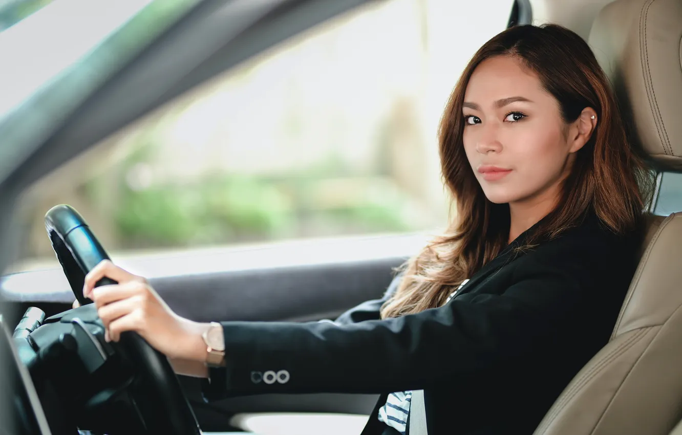 Wallpaper car, Driver, asian, woamn for mobile and desktop, section ...