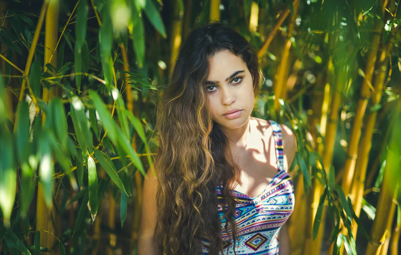 Wallpaper look, girl, face, pose, portrait, makeup for mobile and ...