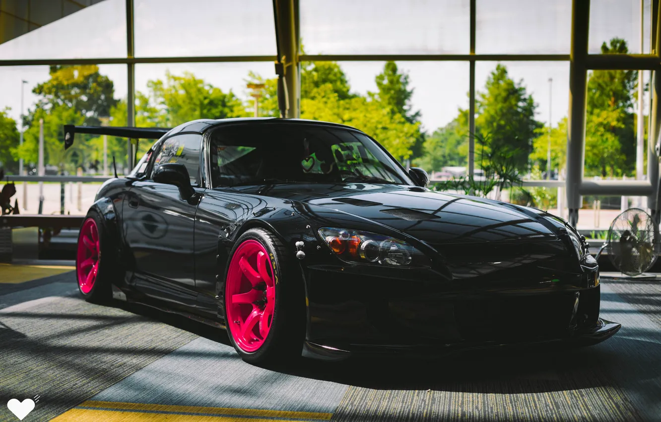 Wallpaper Pink, Honda, S2000, Tuning, Wheels for mobile and desktop ...