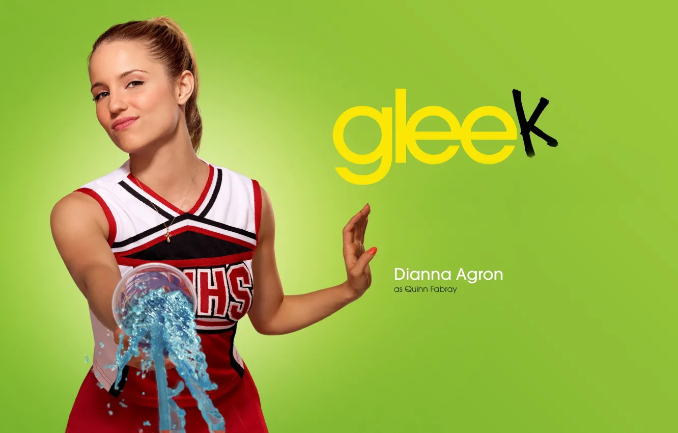 Wallpaper form, dianna agron, gleek for mobile and desktop, section девушки, resolution ...