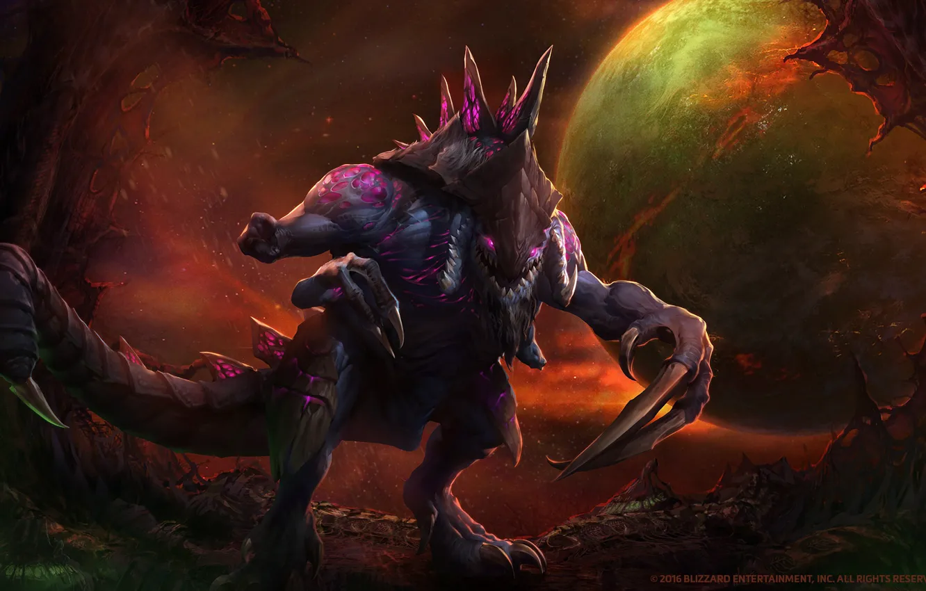 Wallpaper Blizzard, StarCraft 2, StarCraft, Zerg, Star Craft, Mr--Jack ...