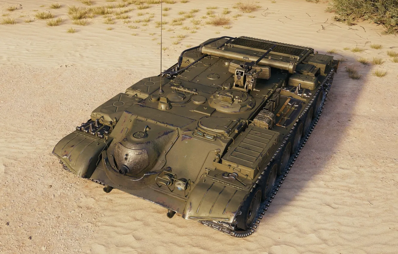 Wallpaper USSR, Object 156 O, An experienced flamethrower tank for ...